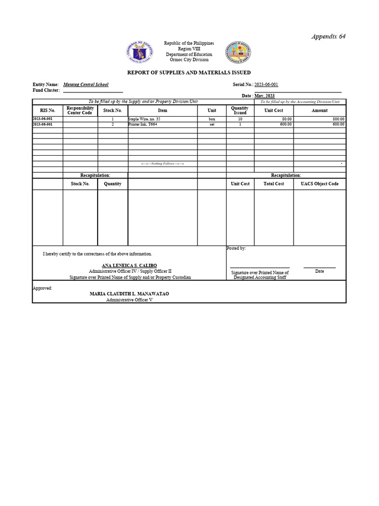 Prop-Report Linaonhs Final | PDF | Computer Monitor | Office Equipment