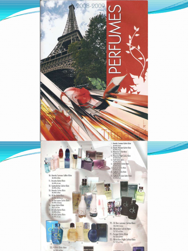 Catalogo de Perfumes | PDF