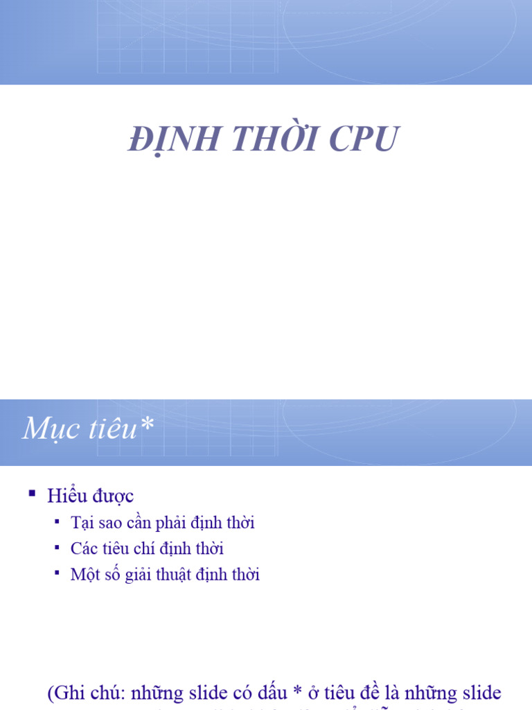 Ch06 Cpu Scheduling v3 | PDF