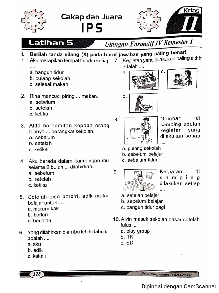 Latihan 5 Cakap Dan Juara (Ips) | PDF