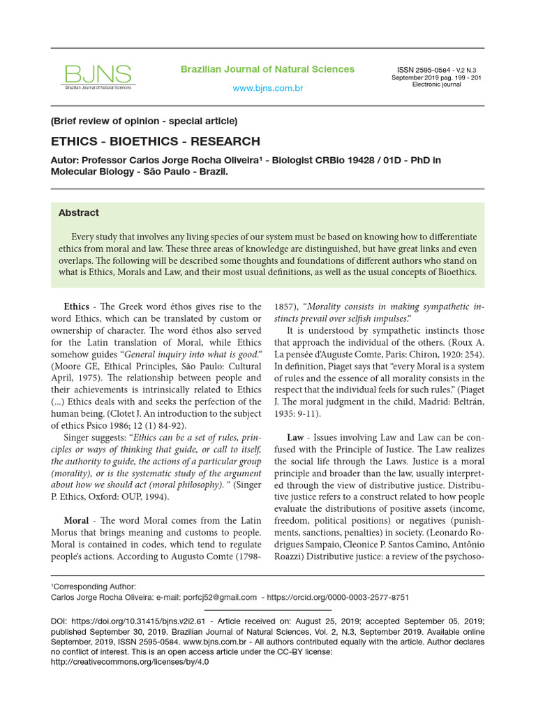 Ethics, Morals, and Bioethics Guide | PDF | Bioethics | Autonomy