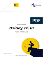 Sprawdzian_Dziady_cz3 | PDF