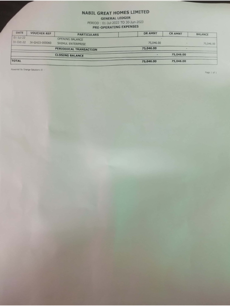 Ledger MGHL | PDF