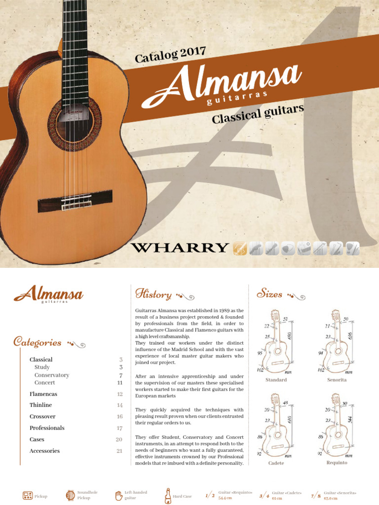 Catalog 2017 Classical Guitars (PDFDrive) | PDF | Guitars | Guitar ...