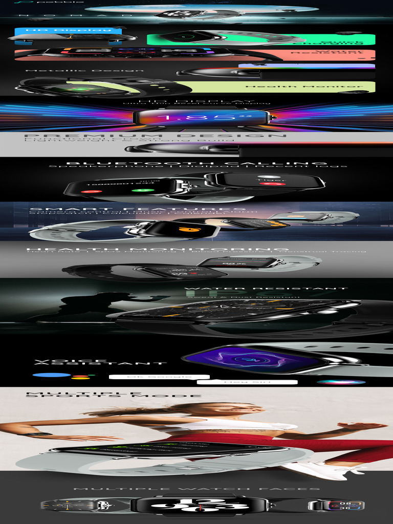 Pebble Nomad Smartwatch - New Launch | PDF