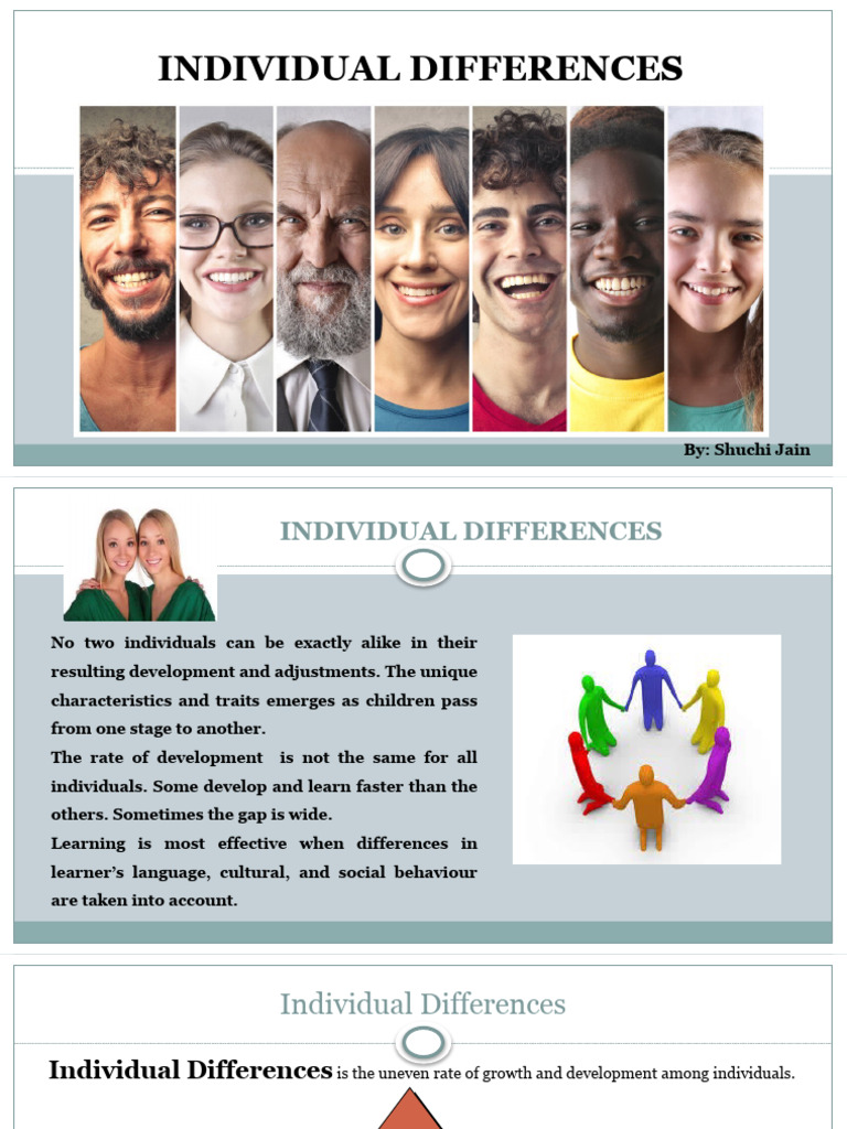 Individual Differences | Download Free PDF | Extraversion And Introversion | Psychology