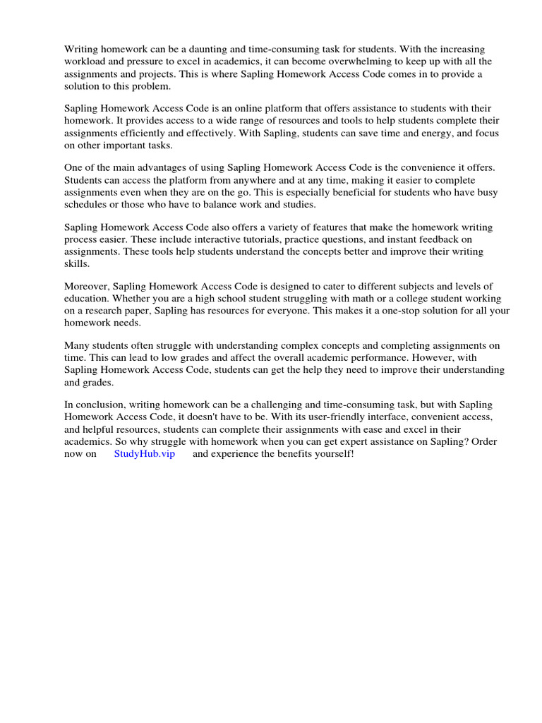 Sapling Homework Access Code | Download Free PDF | Homework | Credit Card