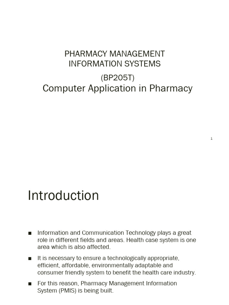 PIMS | Download Free PDF | Pharmacy | Medical Prescription