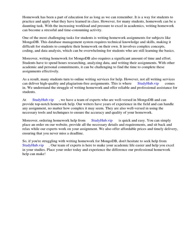 Homework 6.3 Mongodb | PDF | Mongo Db | No Sql Homework 6.3 Mongodb | PDF | Mongo Db | No Sql