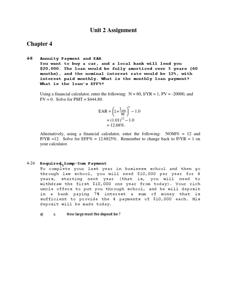 GF520 Unit2 Assignment Corrections | PDF | Bonds (Finance) | Yield (Finance)