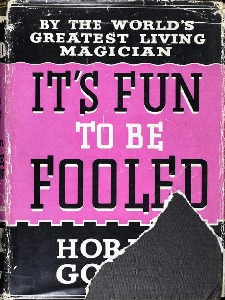 Horace Goldin - It's Fun To Be Fooled | PDF