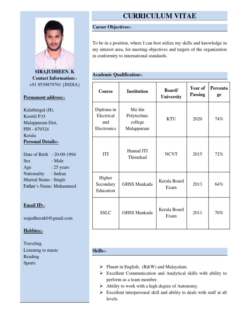 My CV | PDF