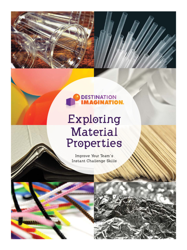 Destination Imaginatio Exploring Material Properties | PDF | Imagination | Creativity