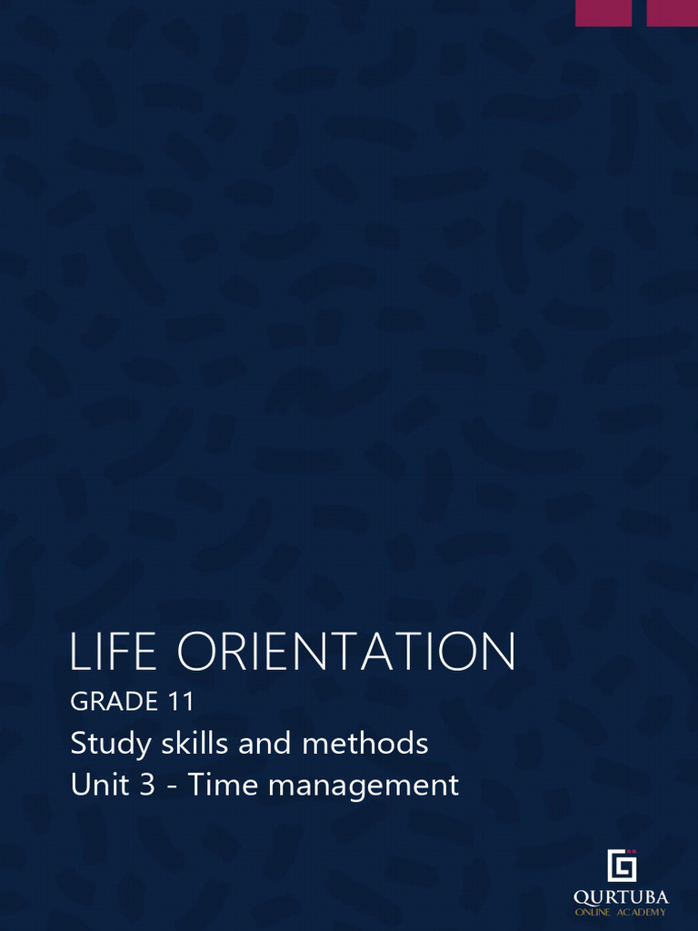 Unit 3 Time Management | PDF