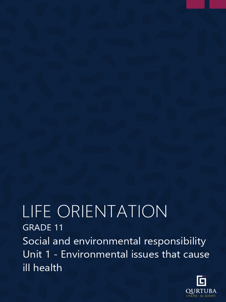 Environmental Health Issues in Grade 11 | PDF | Intensive Animal ...