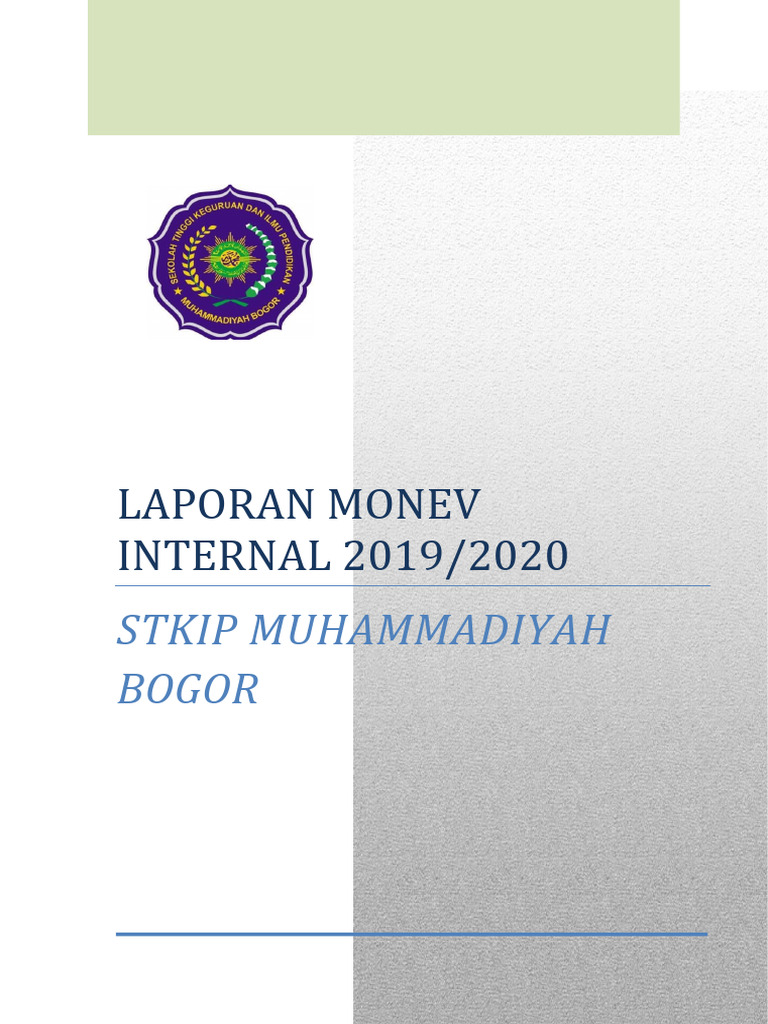 Laporan Monev LPM 2020 | PDF | Karier & Perkembangan | Seni