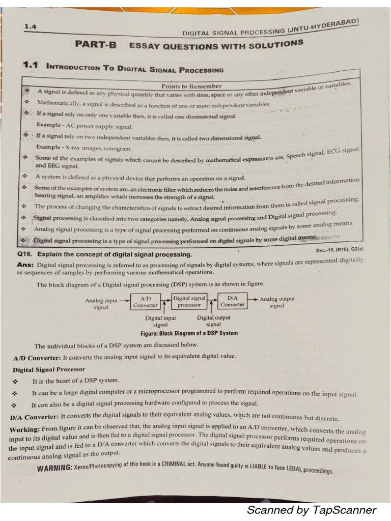 DSP Unit 1 Spectrum | PDF