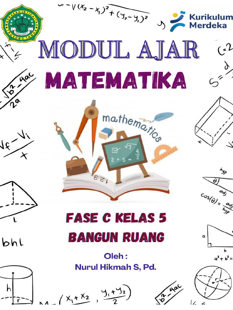 Modul Ajar Matematika Fase C 2024 Nurul | PDF | Karier & Perkembangan | Sains & Matematika