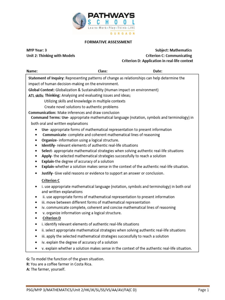 Document Answer Key | Download Free PDF | Mathematics | Reason