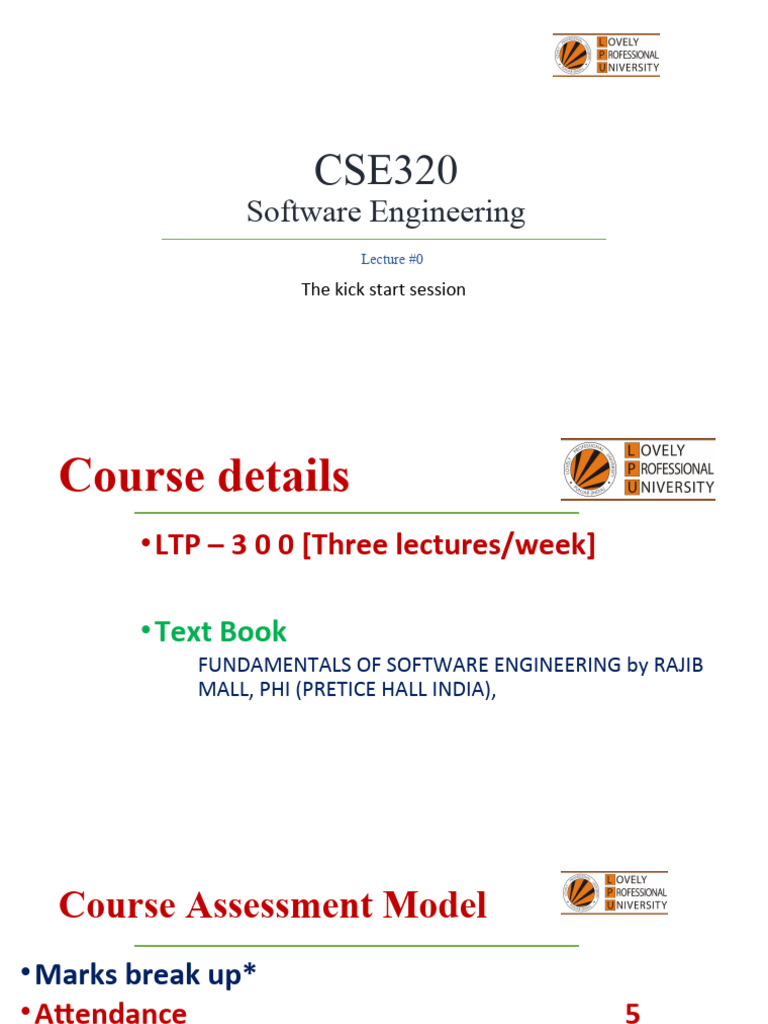 CSE320 Lecture0 | PDF | Engineering | Software Engineering