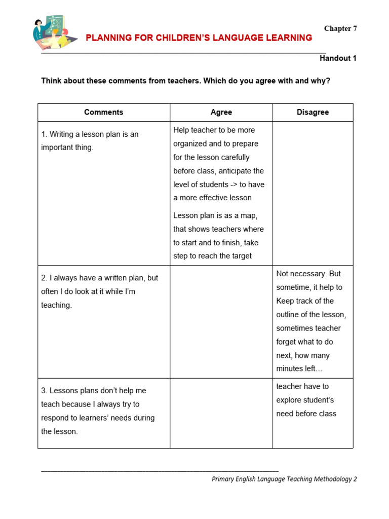 Lesson Planning | PDF | Lesson Plan | Language Education