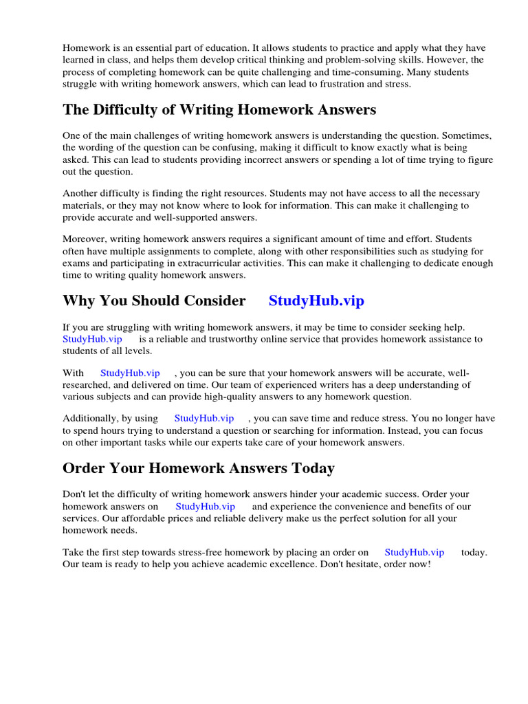 Homework Answer Free | PDF | Homework | Mathematics