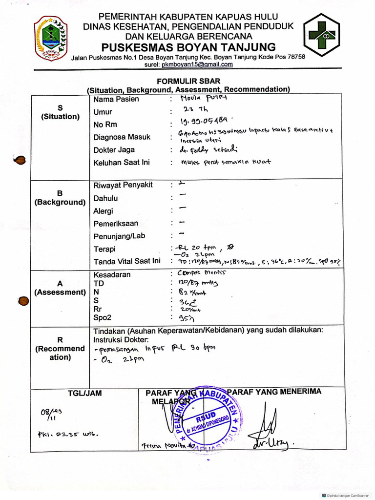 5.3.2.c (D) Bukti Sbar | PDF