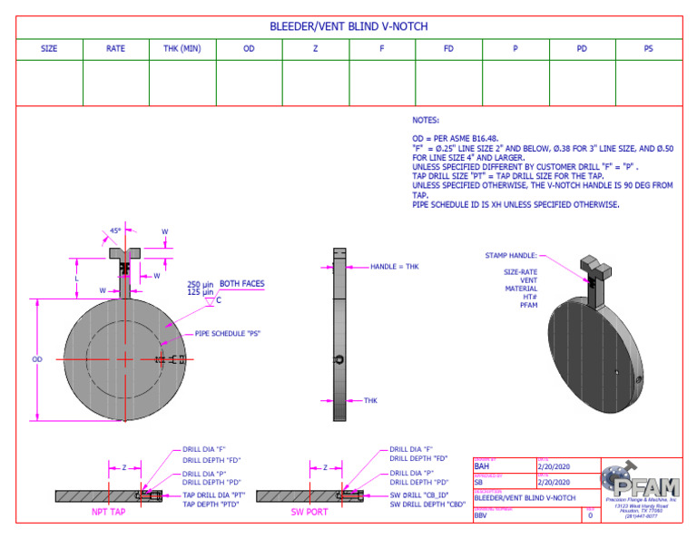Paddle Type Bleeder Blind | PDF | Equipment | Plumbing