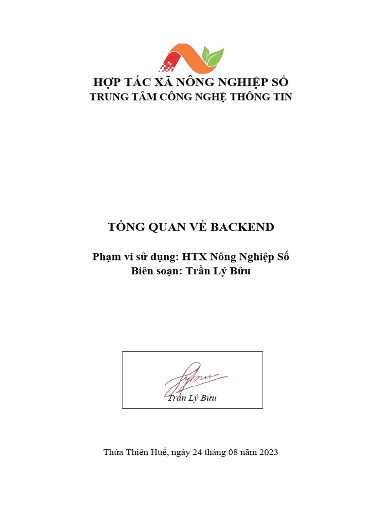 [NNS] Tổng quan về BACKEND | PDF
