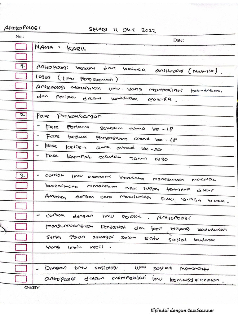 Karil Antropologi | PDF