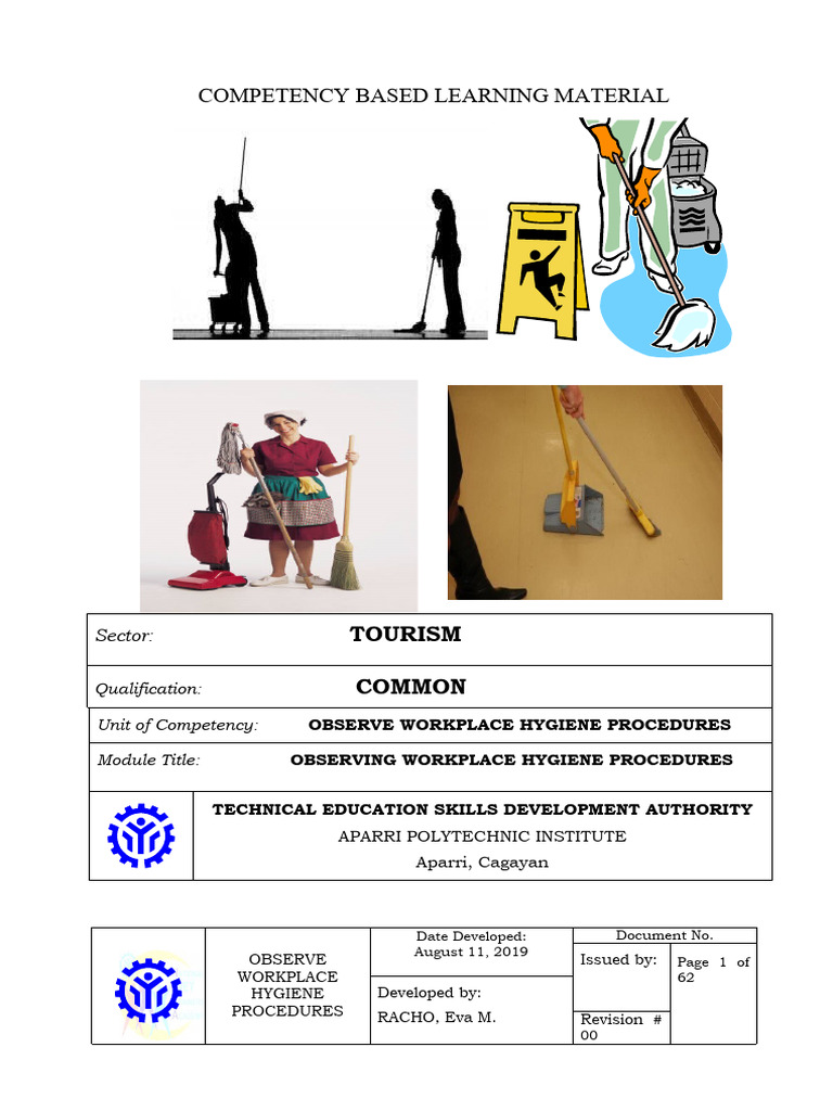 Observe Workplace Hygiene Procedures | PDF | Hygiene | Hand Washing