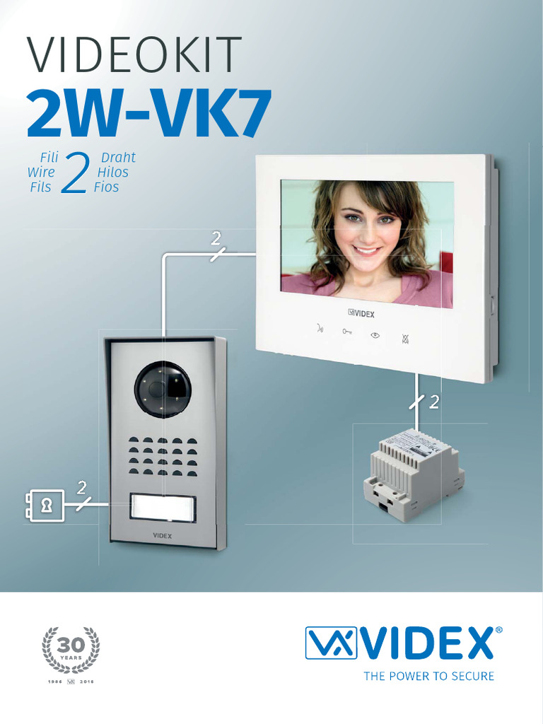 Videx 2W VK7 Kit | Download Free PDF | Video | Human–Computer Interaction