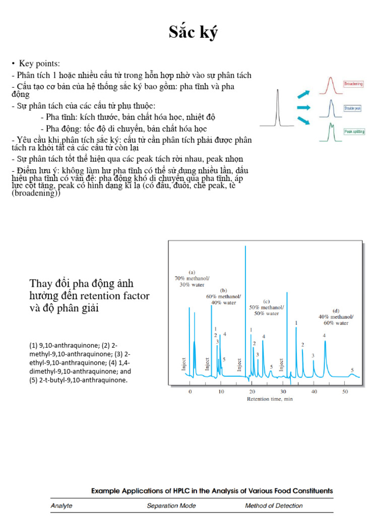 Bài 8-Phương Pháp Phân Tích Sắc Ký-HK231- bản in | PDF