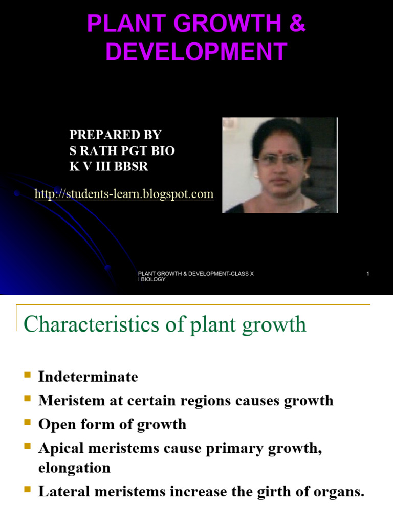 Plant Growth and Hormones Overview | PDF | Plant Hormone | Botany