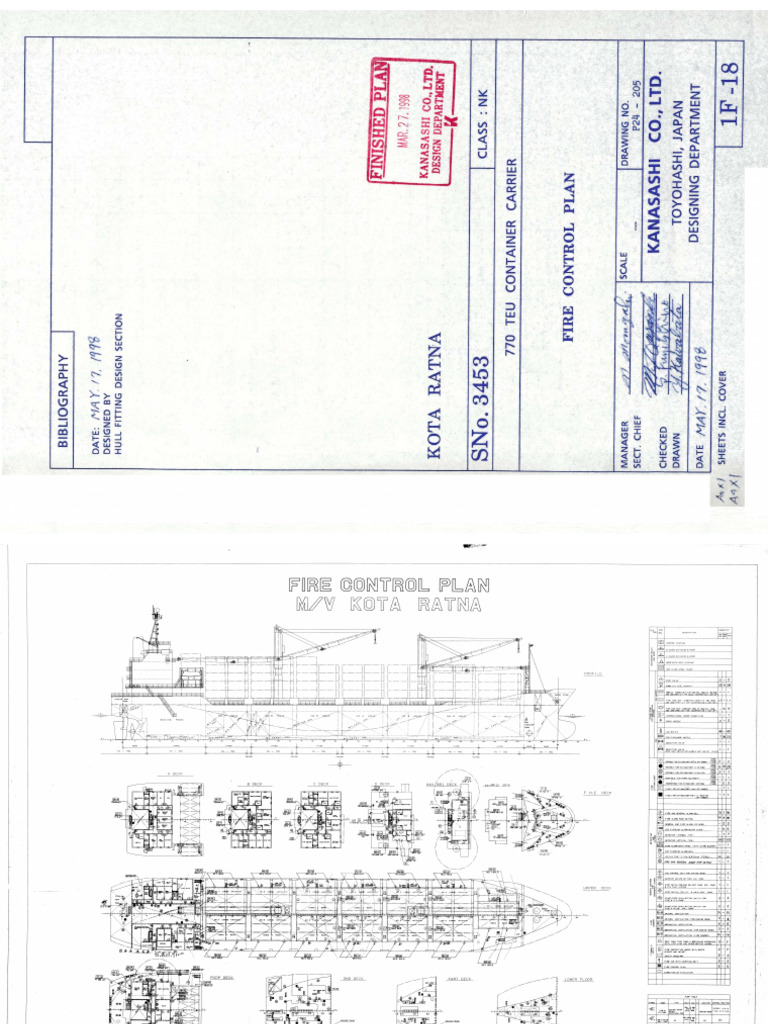 Fire Control Plan | PDF
