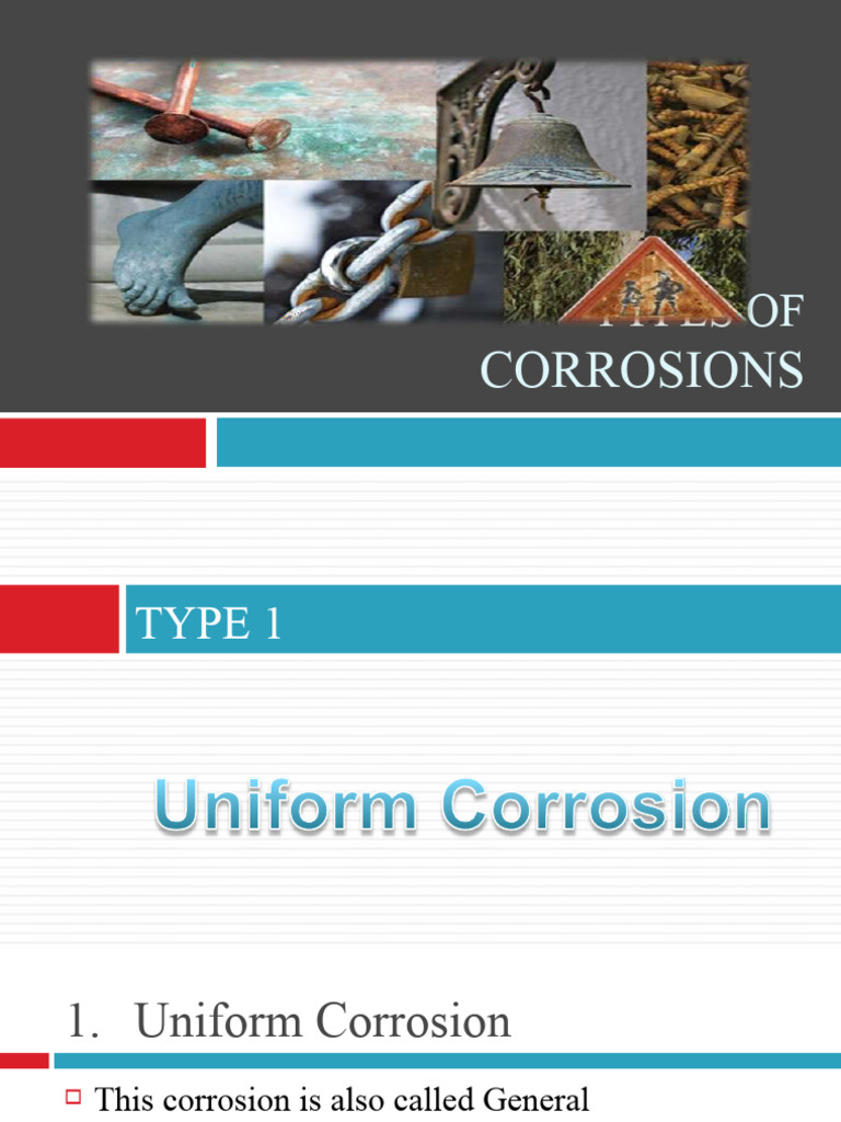 Typesofcorrosions 130906123130 | PDF | Corrosion | Materials