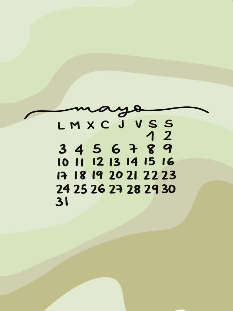 Calendario Verde 2 | PDF
