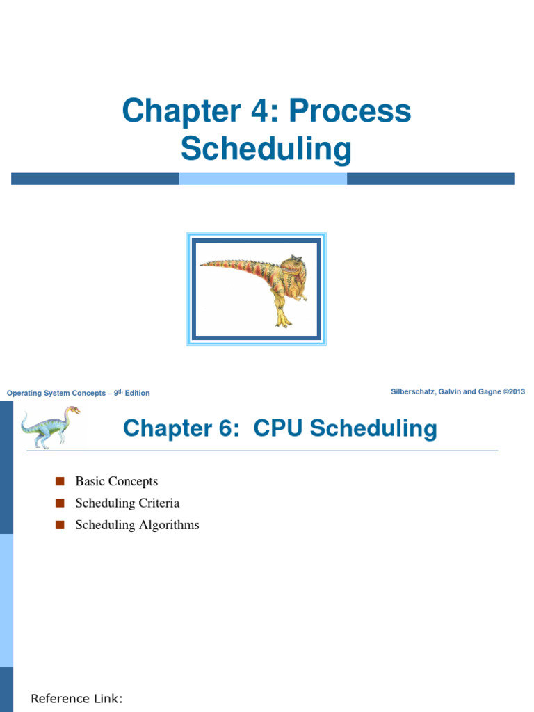 OS-ch4-Process Scheduling | Download Free PDF | Scheduling (Computing) | Process (Computing)