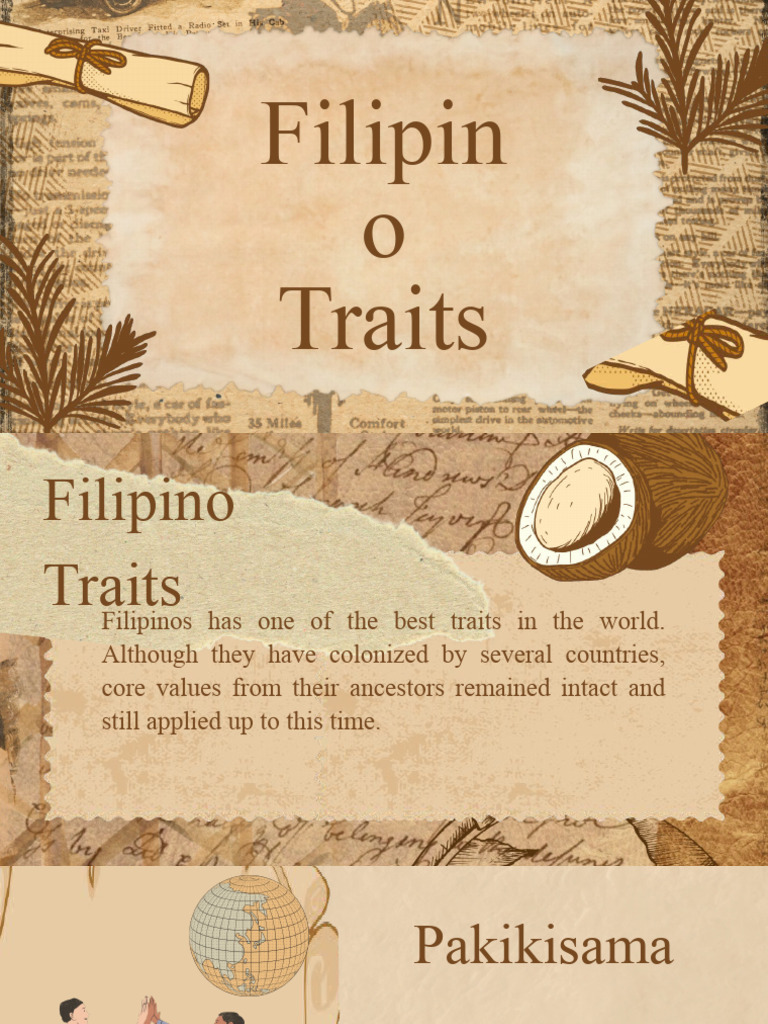 Filipino Traits | PDF | Behavioural Sciences | Psychology
