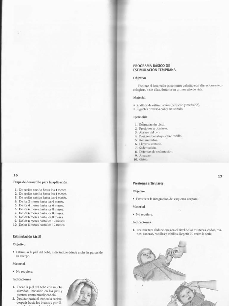 Programa Básico de Estimulación Temprana | PDF
