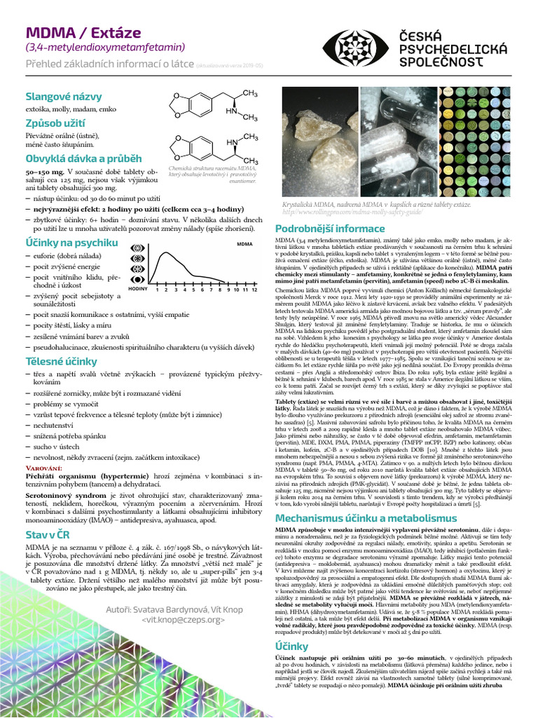 Factsheet Mdma 2 | PDF