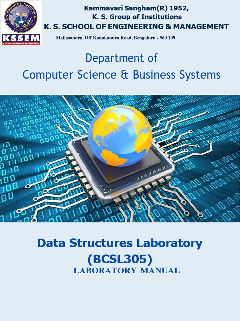 DS Manual 22scheme BCSL305 | PDF | Queue (Abstract Data Type ...