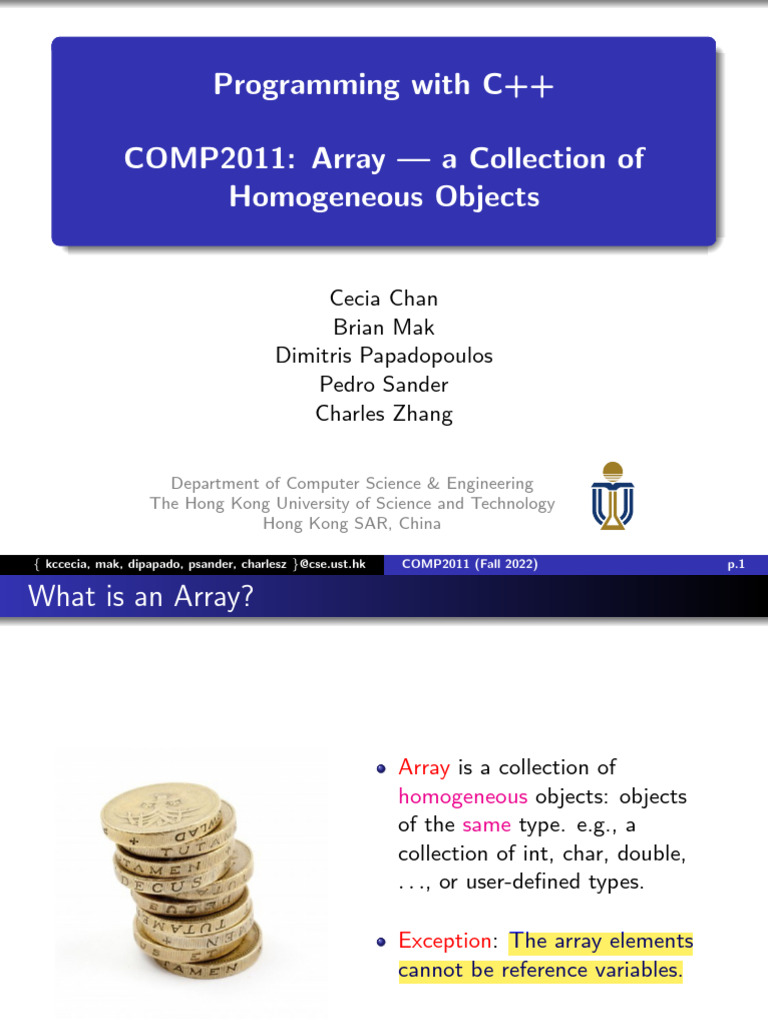 h4 Array | PDF | Computer Programming | Software Engineering