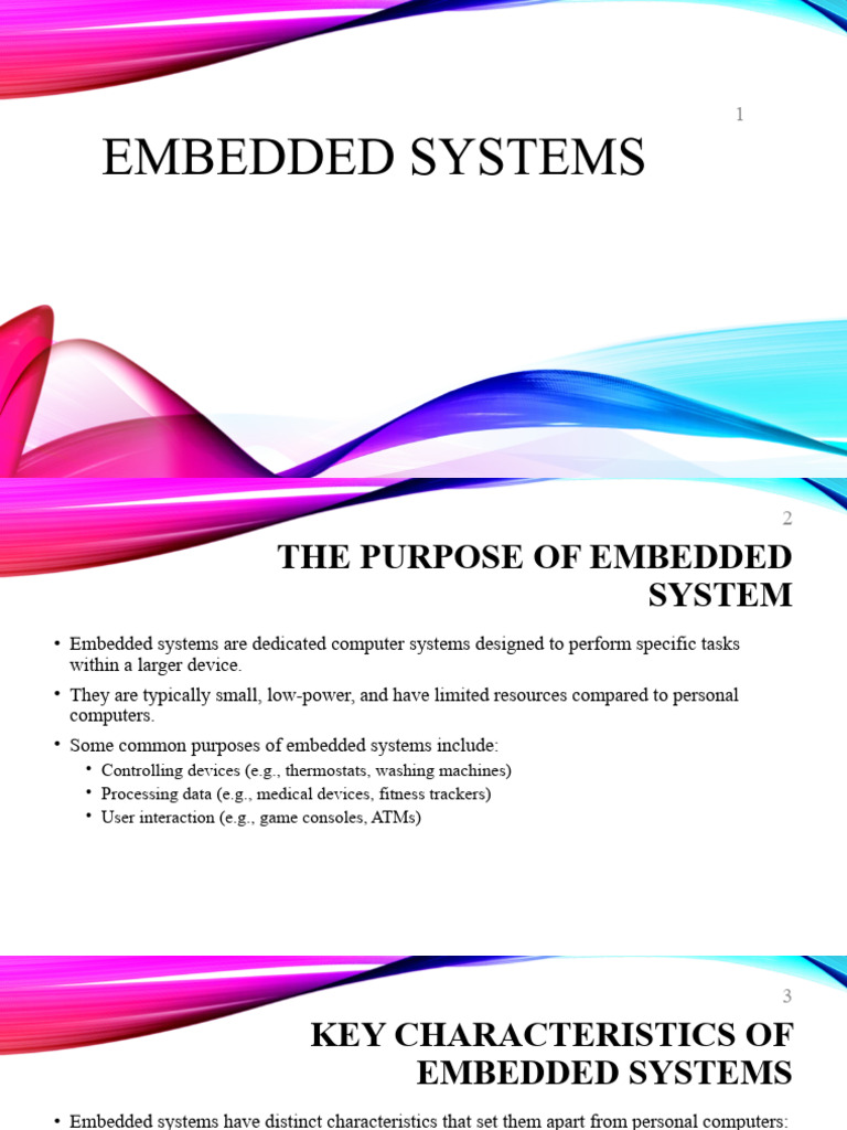 Embedded Systems | PDF | Embedded System | Microcontroller Embedded Systems | PDF | Embedded System | Microcontroller