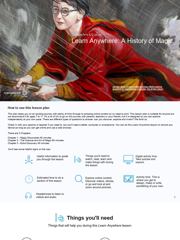 History of Magic Lesson Plan for Kids | PDF | Alchemy | Magician (Fantasy)