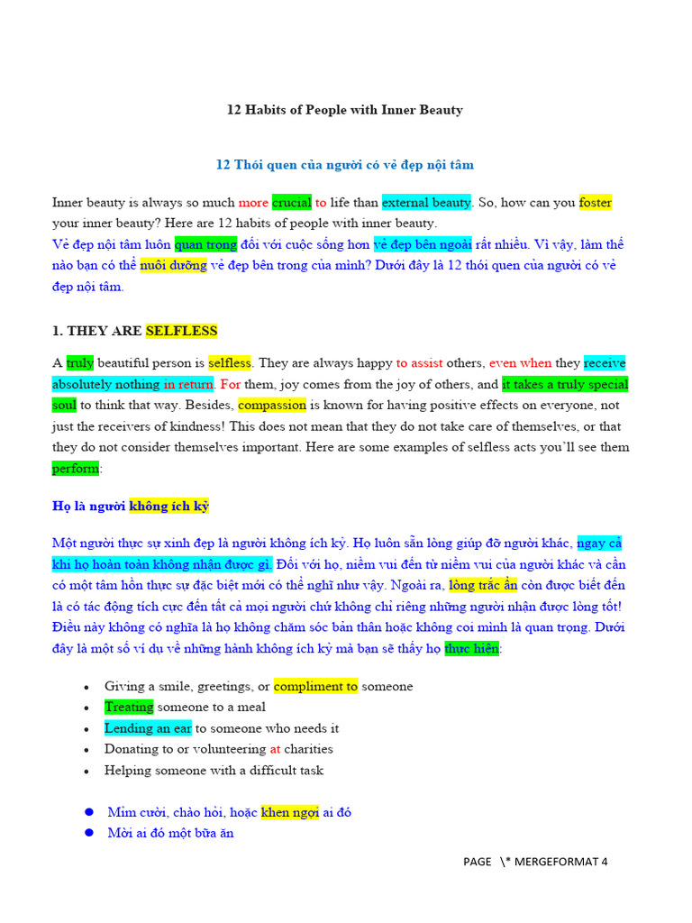 Ref 7 Inner Beauty Translated | PDF Ref 7 Inner Beauty Translated | PDF