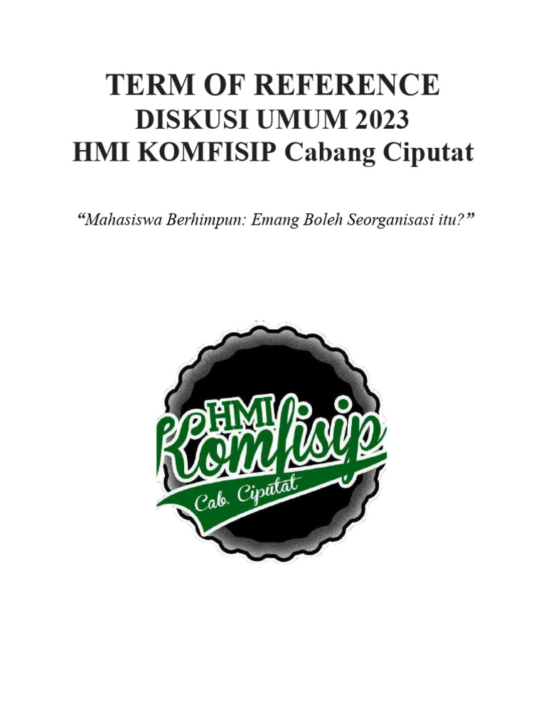 Diskusi Mahasiswa HMI 2023 | PDF