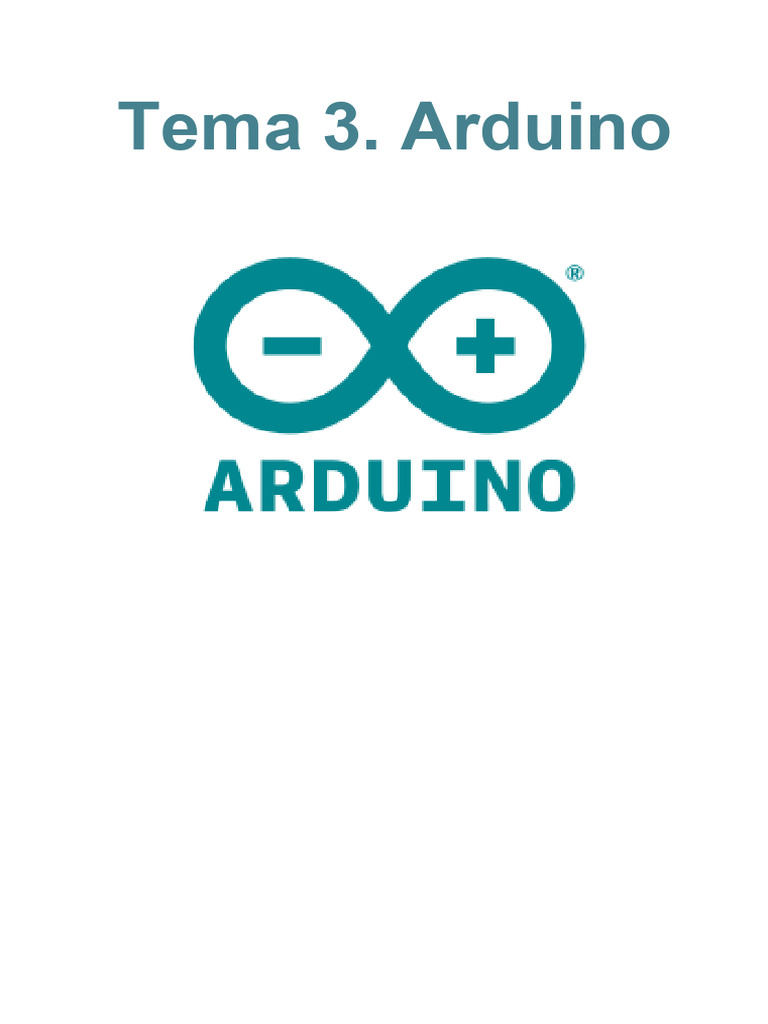 Tema 3 Arduino | PDF | Arduino | Microcontrolador Tema 3 Arduino | PDF | Arduino | Microcontrolador