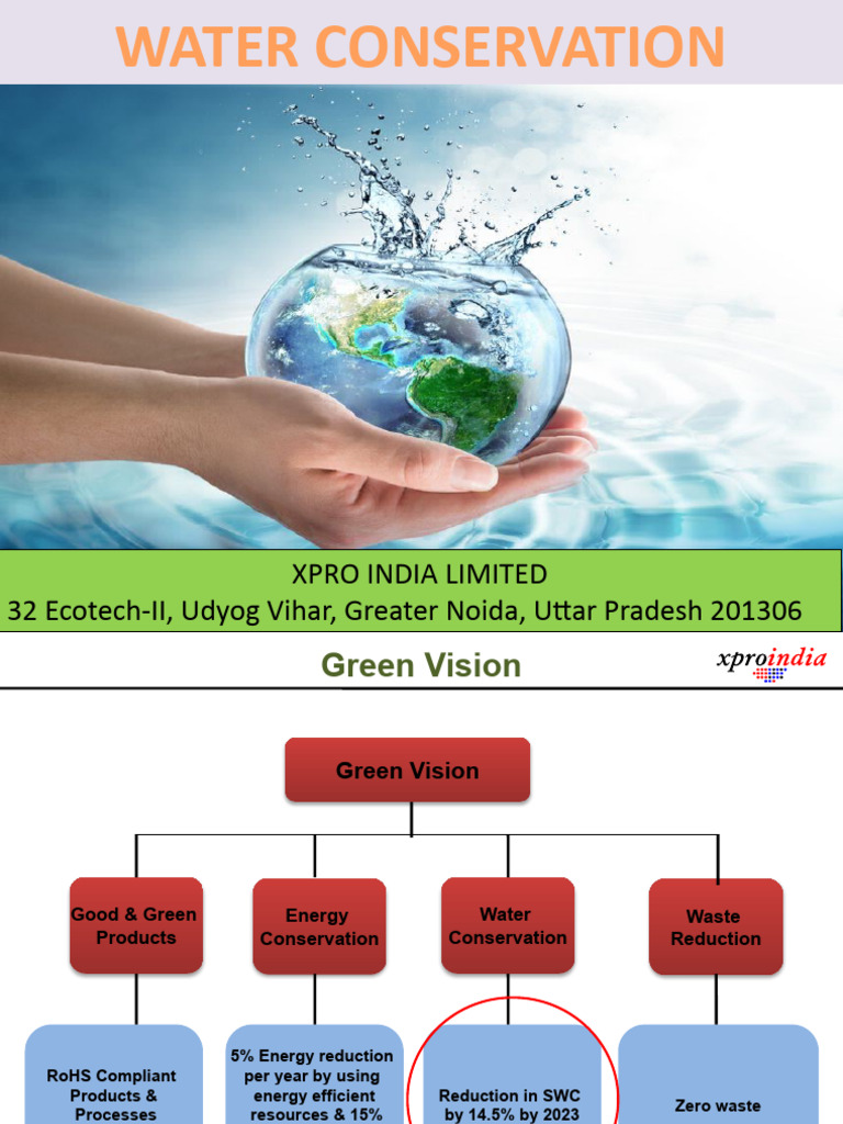 Water Conservation Strategy at Xpro | PDF | Water | Water Conservation