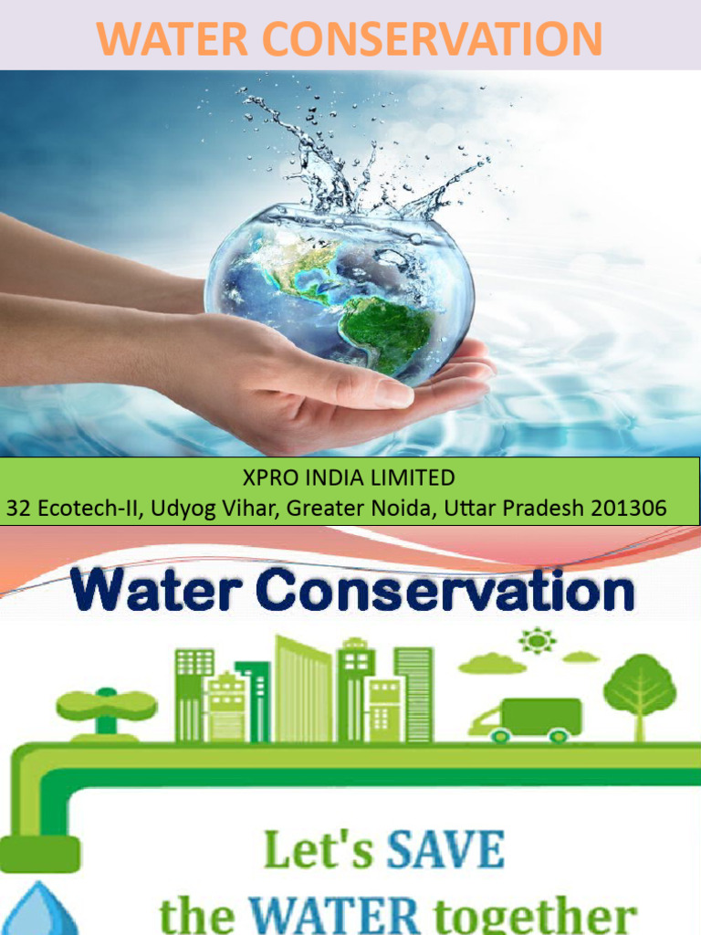 XPRO 02 Water Conservation | PDF | Water | Water Conservation